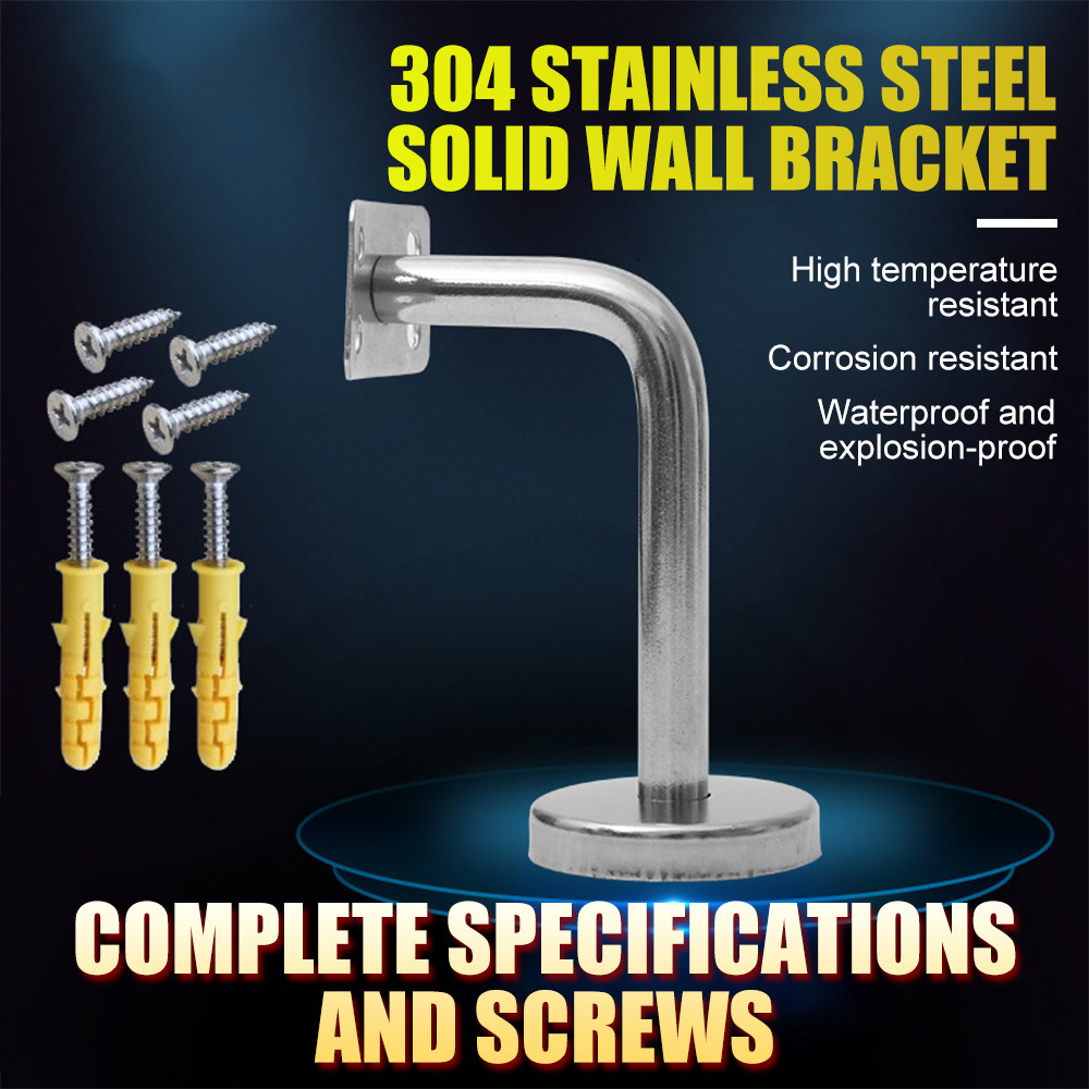 Stainless Steel Handrail Brackets Stairway Hardware Railing Brackets ...