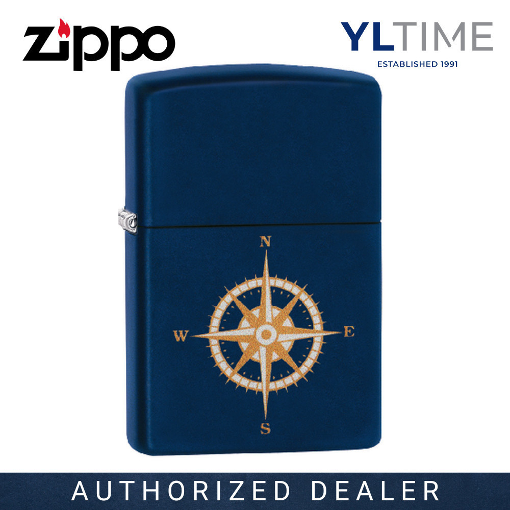 Zippo #29918 Classic Compass Logo Design Lighter (100% Original & New ...