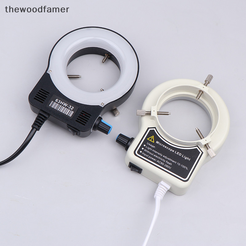 thewoodfamer Microscope LED Ring Light Illuminator Lamp For Microscope ...