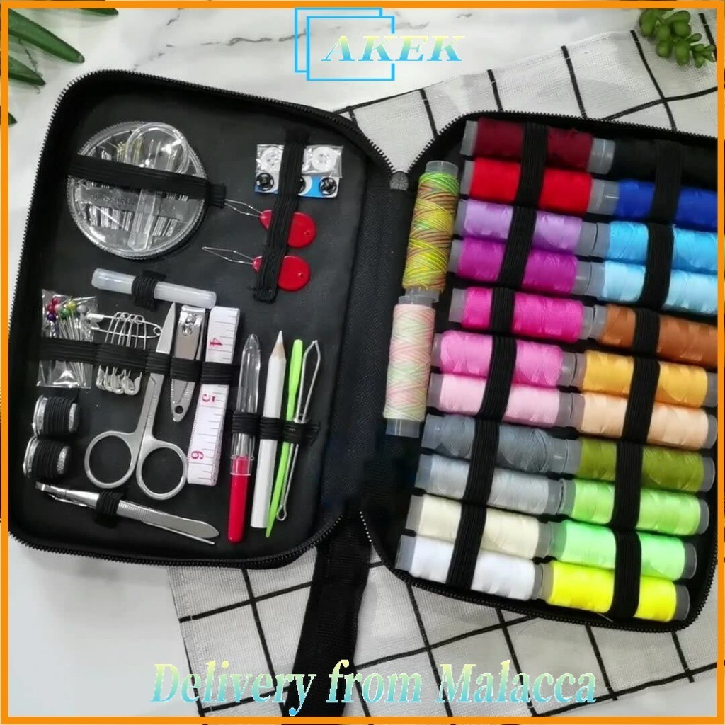 98pcs Sewing Kits Multi-function Sewing Box Set for Hand Quilting ...