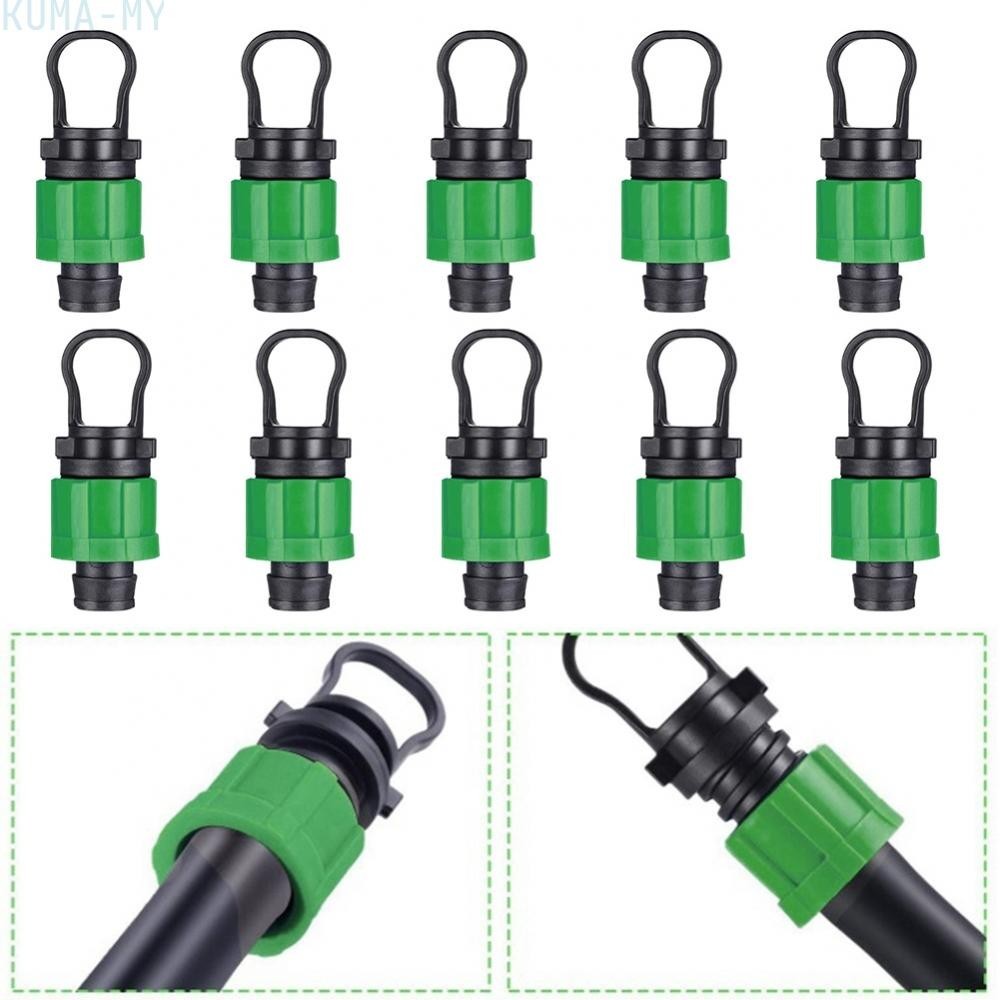 Secure and Easy 10Pcs Drip Irrigation Tubing End Cap Plugs for 16mm ...