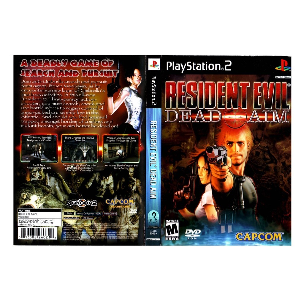 🔥PS2 Games CD DVD 🔥PS2 Resident Evil Dead Aim (DVD Game) | Shopee Malaysia