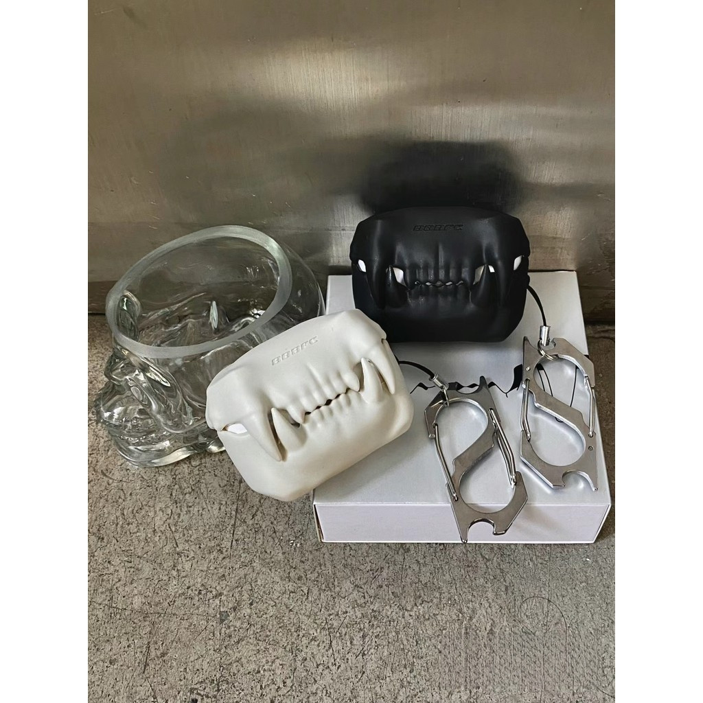 5 Colors🌈Fangs Earphone Case AirPods pro Protective Case Vampire Teeth ...
