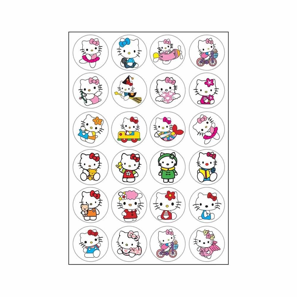 24pcs/sheet Cartoon Panda Hello Kitty Acne Care Patch Colorful ...