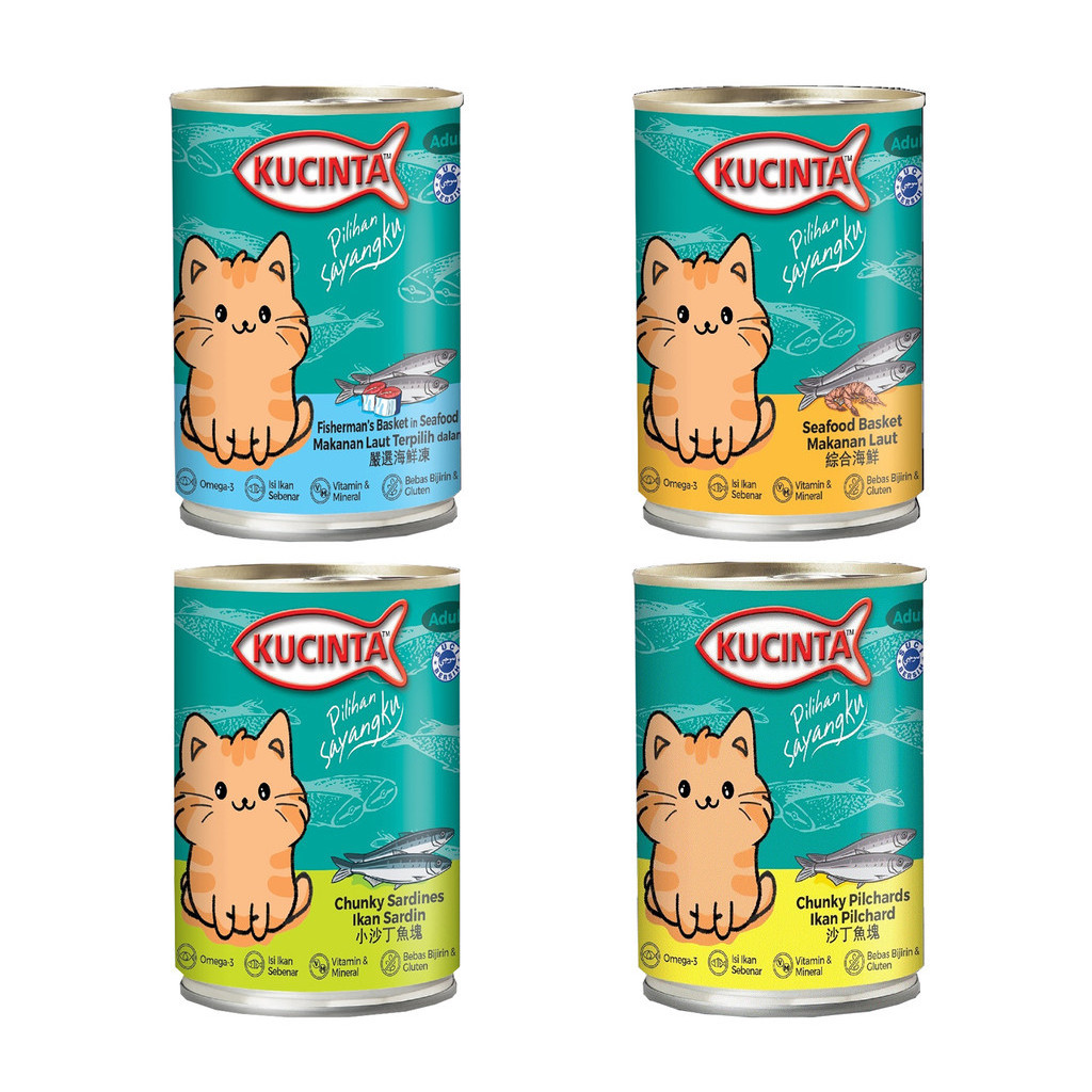 KUCINTA Cat Canned Food 400g | Shopee Malaysia