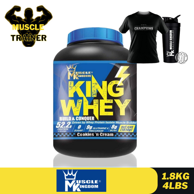 Muscle Kingdom King Whey 58g Protein Pure Hydrolyzed Whey Protein ...
