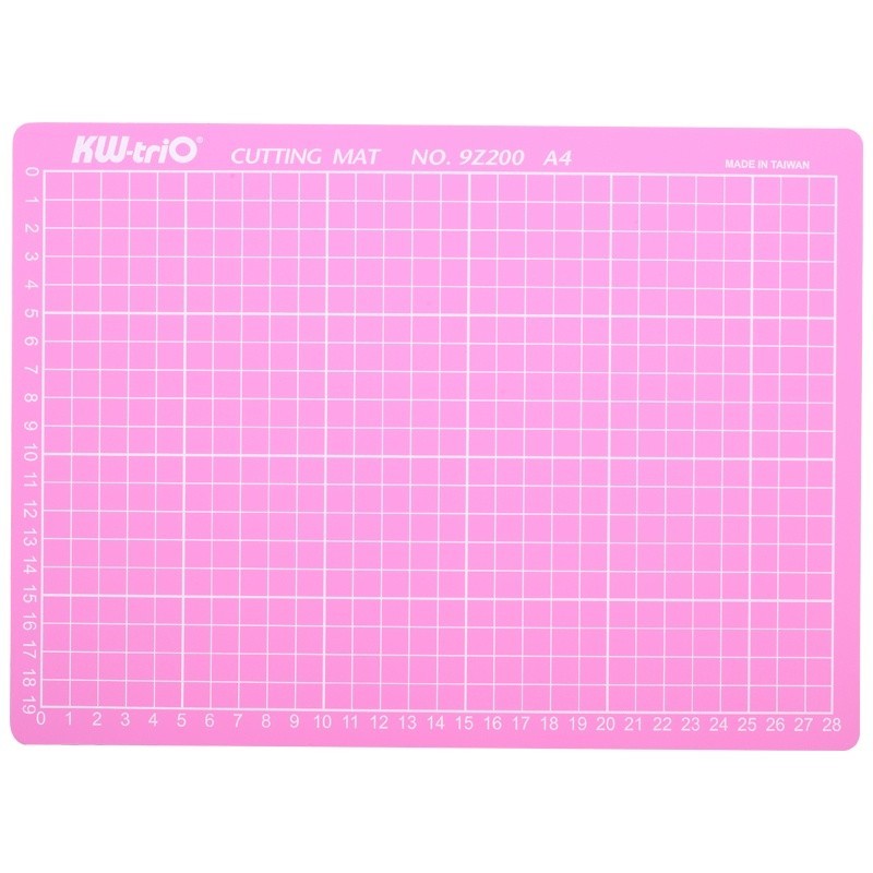 PVC A4 Pink Cutting Mat Cutting Pad Patchwork Cut Pad A4 Double-Sided ...