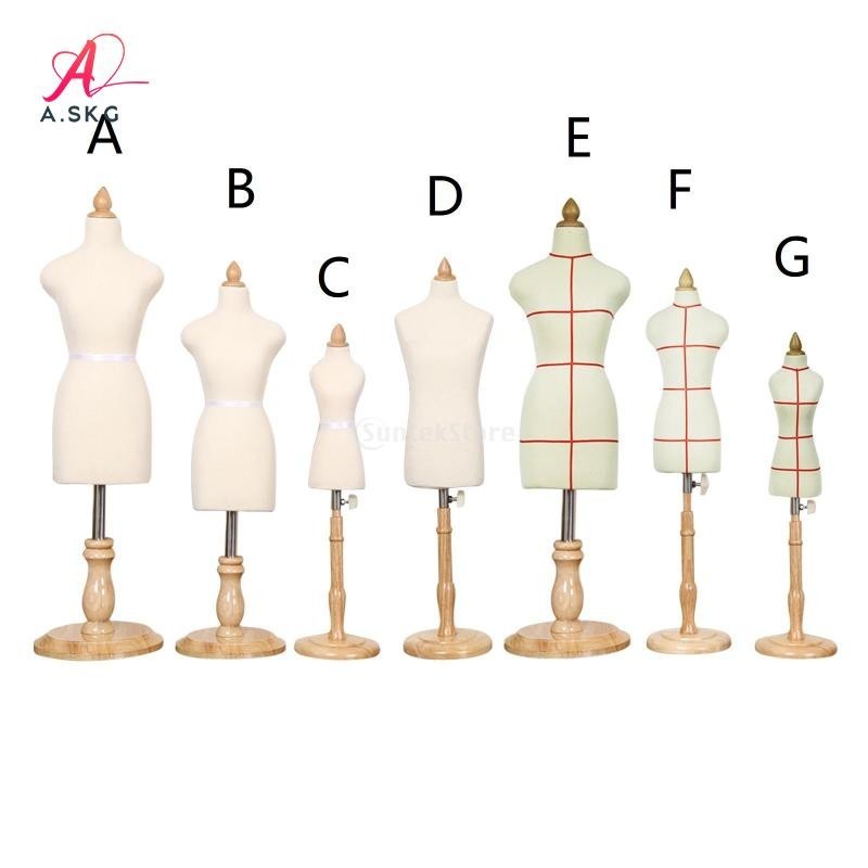 [COD] Mannequin Draping Stand Mini Cloth Gown Holder Dress Form Manikin ...