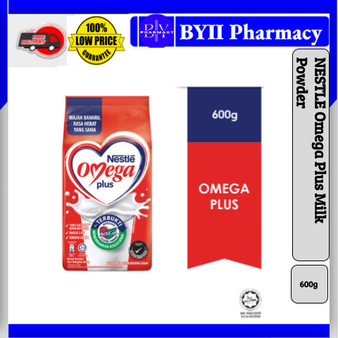 NESTLE Omega Plus Milk Powder (600g) for heart health Exp:10/2024 ...