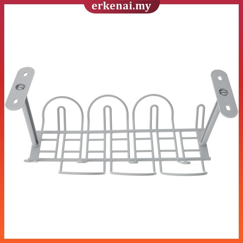 Wire Socket Hanger under Desk Cord Basket Power Holder Cable Management ...