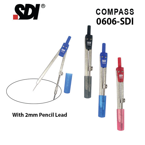 SDI 0606-SDI Compass Geometric Set Mathematic (1 pc/pack) | Shopee Malaysia