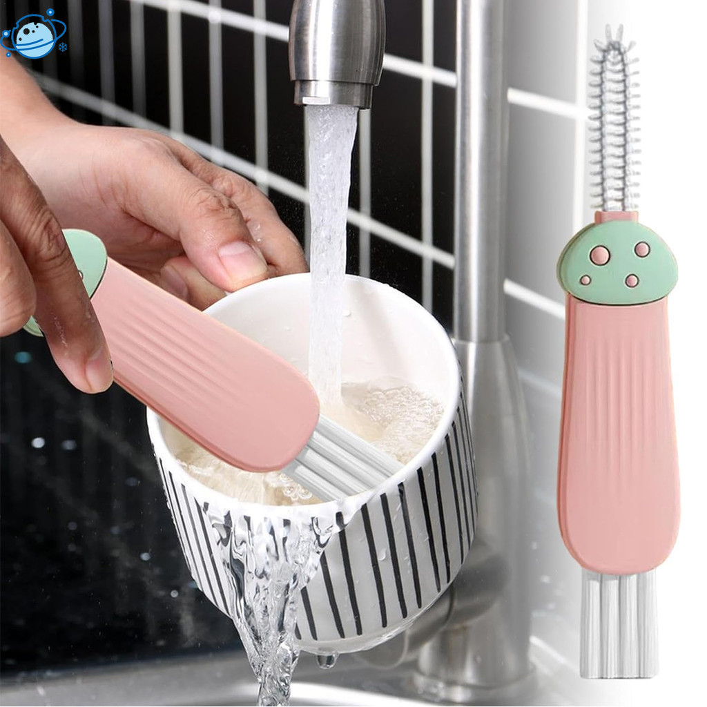 3 in 1 Cup Lid Cleaning Brush, 2024 New Multifunctional Cup Lid Gap ...