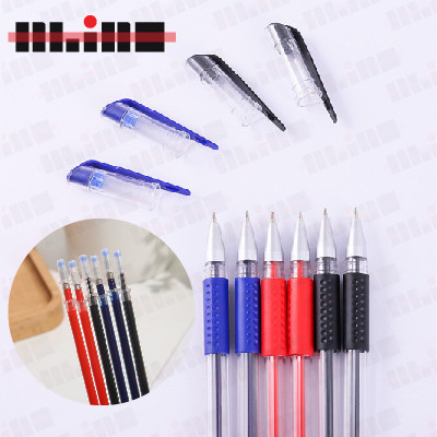 0.5mm Gel Pen Alat Tulis Pen Hitam Pen Biru Pen Merah Black Pen Blue ...