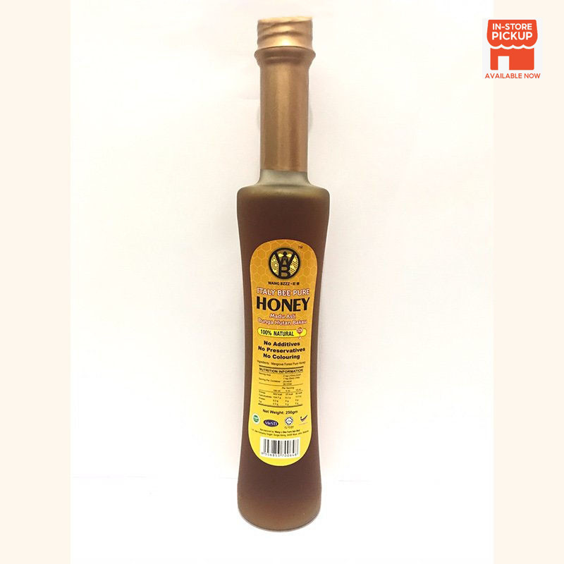 【HALAL】WANG BZZZ Italy Bee Pure Honey / 纯正红树林峰蜜 / Wang Bzzz Madu Asli ...