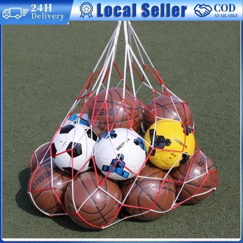 Carry Net Bag Ball Net Bag Portable Ball hoop mesh Net Large Sports ...