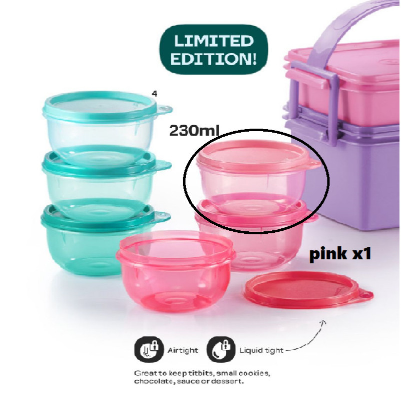 Tupperware Mini Bowls (1) 230ml | Shopee Malaysia