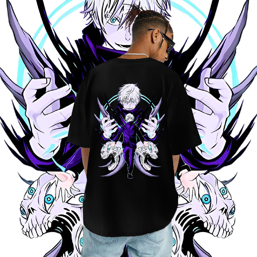 Anime Jujutsu Kaisen Gojo Satoru Loose Cr Cute Big Size Korean Sexy ...