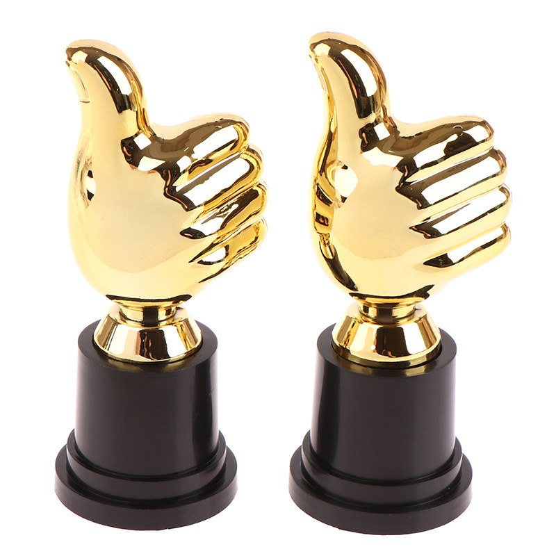 AN.MART 1Pcs Mini Awards Trophies Reward Thumbs Trophy Toys Kids ...