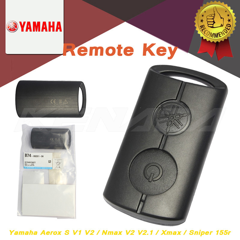 KEYLESS REMOTE NVX XMAX Y16 Remote NVX V1 & V2 Xmax Y16ZR ABS kunci NEW ...