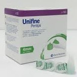 UNIFINE / VERIFINE / PROMISEMED INSULIN PEN NEEDLE 32G 4MM (pack of ...