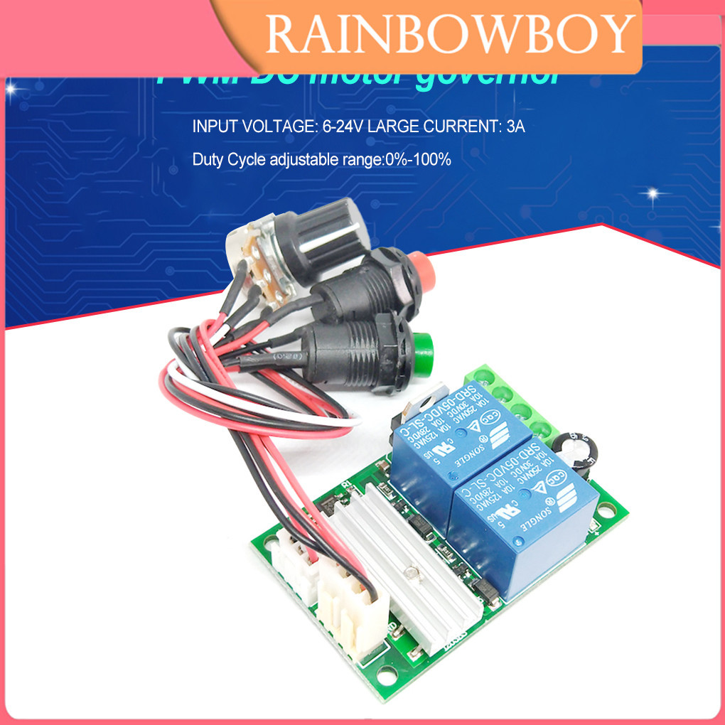 PWM DC Motor Governor Professional Switch Flexibility Reversible ...