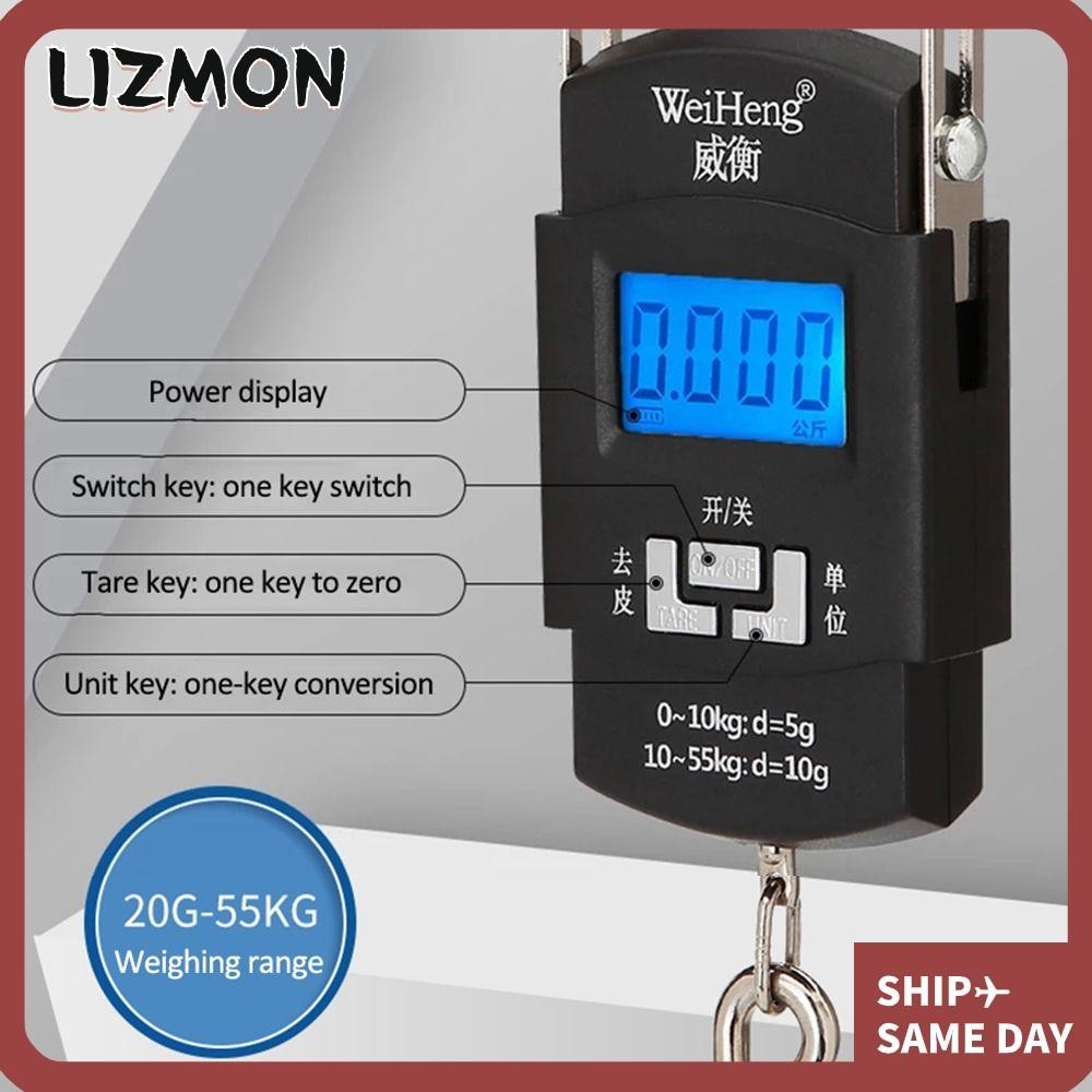 LIZMON Digital Luggage Scale Portable Weight Balance USB Charging ...