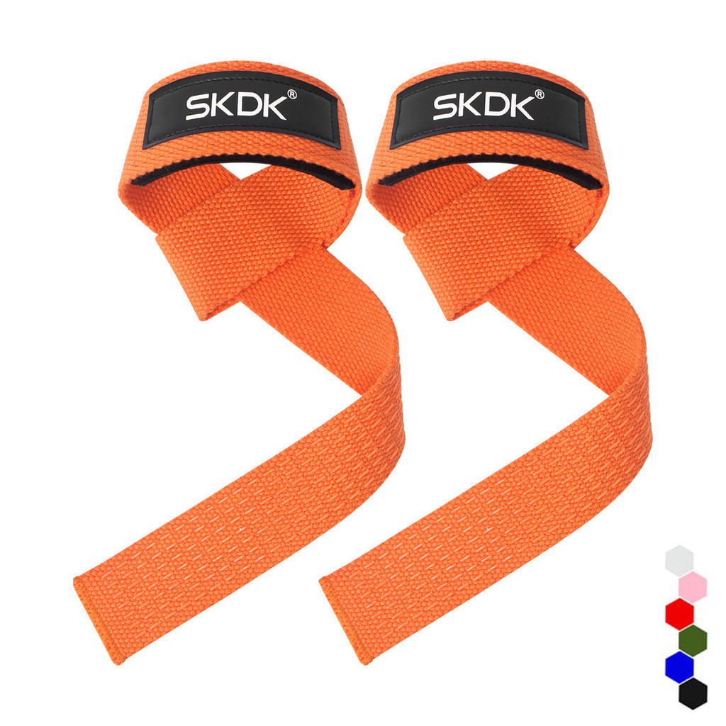 1 Pair Fitness Pull Strap Anti-Slip Wrist Support For Gym Strength ...