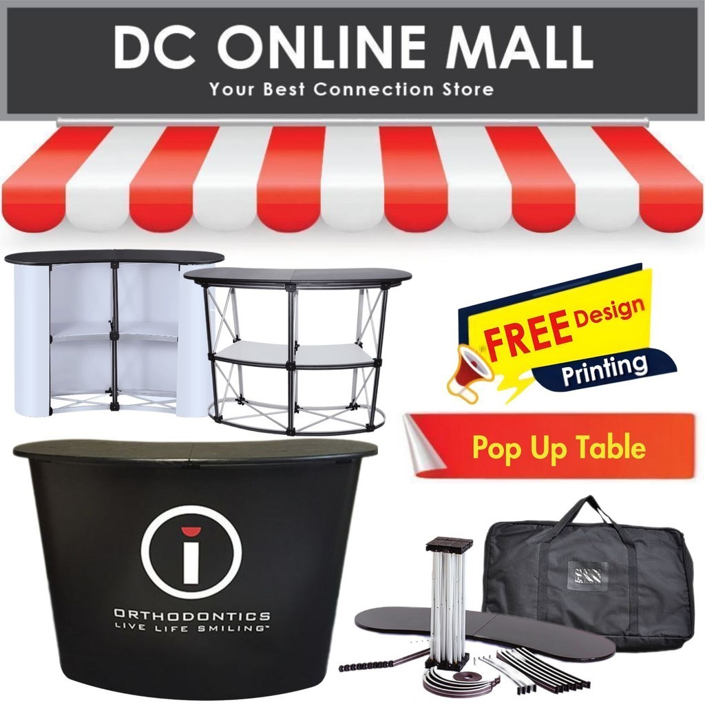 Pop Up Table Pop Up Counter Booth Klosik Promosi Pop Up Counter Booth ...