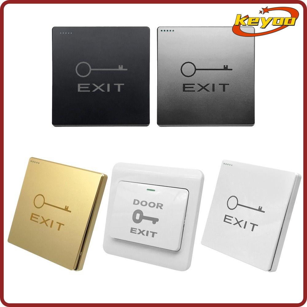 [KEYOO] Access control Switch Push Lock Control Door button Plastic Door Access Control System ...