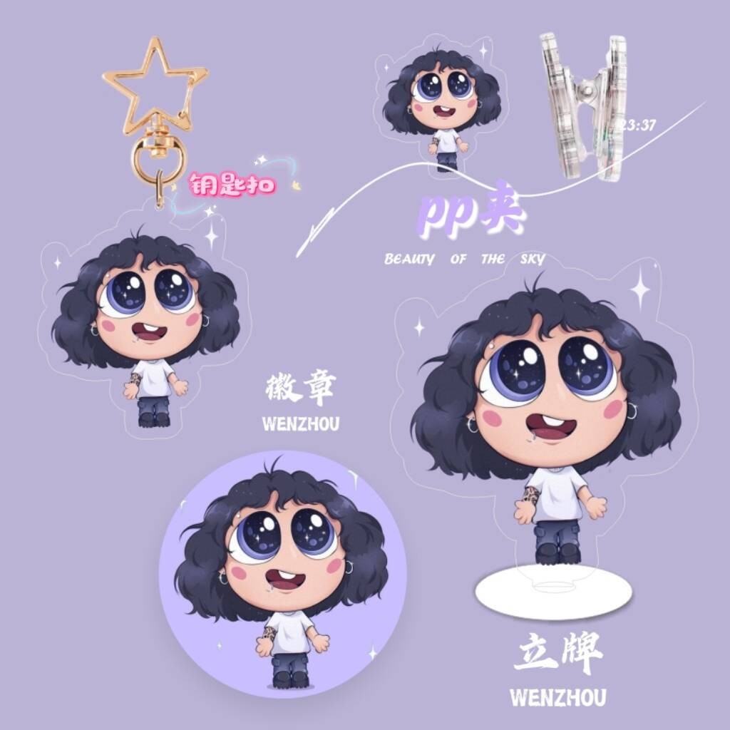 Bts Stand kpop Group Jung kook jk Acrylic HD Stand 7 Star Merchandise ...