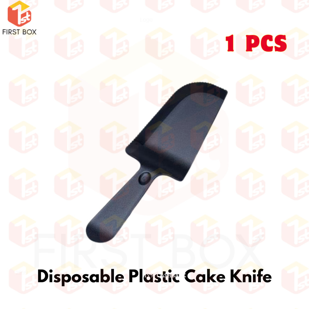 (1 PCS) Disposable Plastic Cake Knife / Plastic Pisau Kek 一次性塑料蛋糕刀 ...