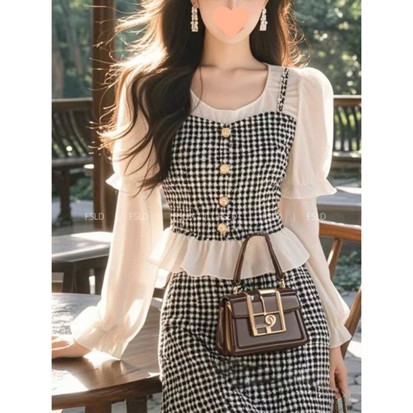 baju set wanita viral baju set seluar one set women outfit Age-reducing ...
