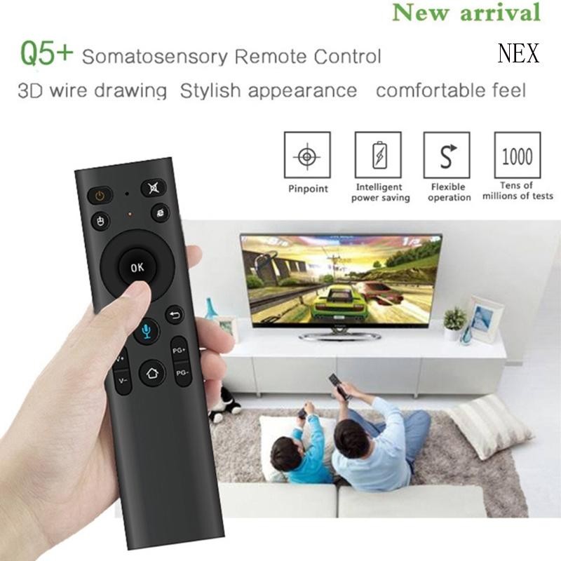 NEX Air Mouse IPTV Voice Remote Control for Smart TV Android Box 2 4G ...