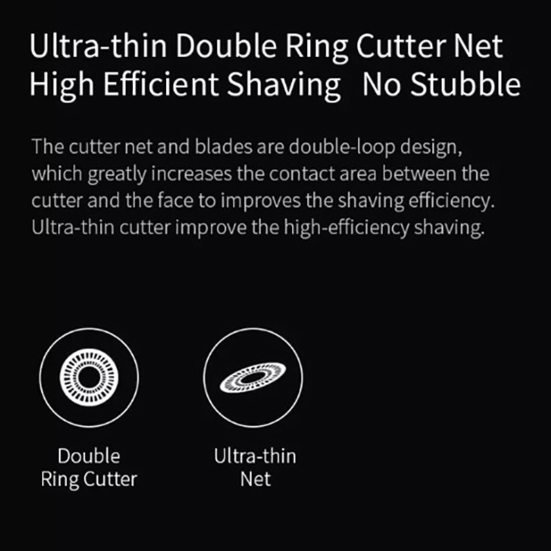 Eas Shaver Head For Enchen BlackStone / BlackStone Pro Electric Shavers ...