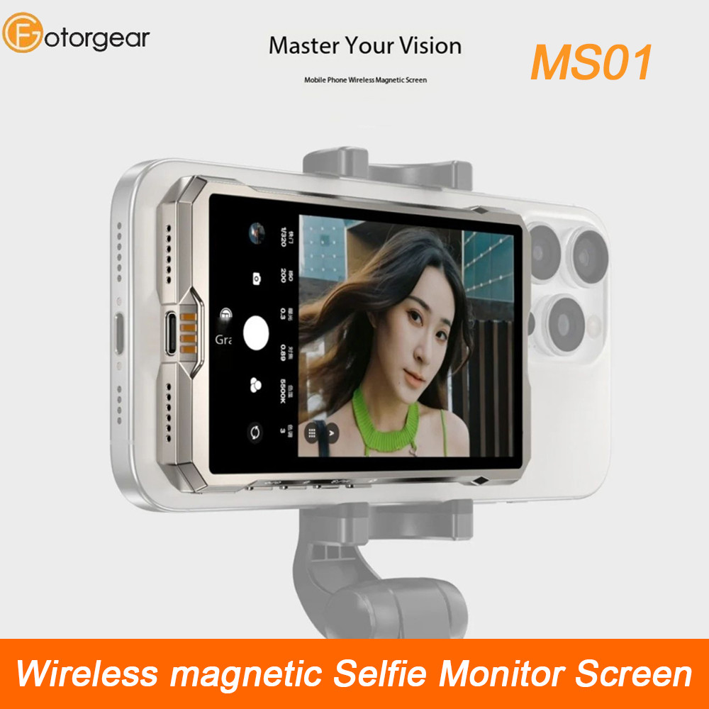 Fotorgear MS01 Phone Vlog Selfie Monitor Screen,Using Rear Camera ...