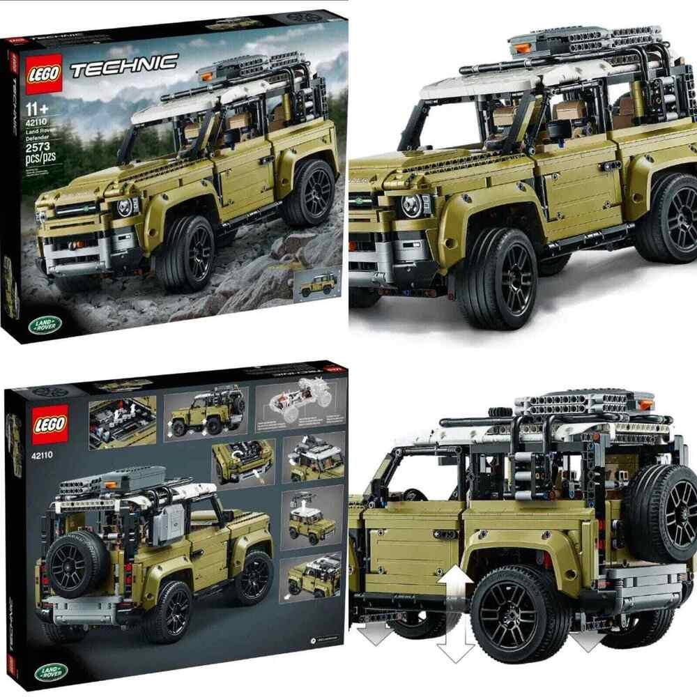 LEGO Technic Land Rover Defender 42110 Building Kit (2573 pcs) | Shopee ...