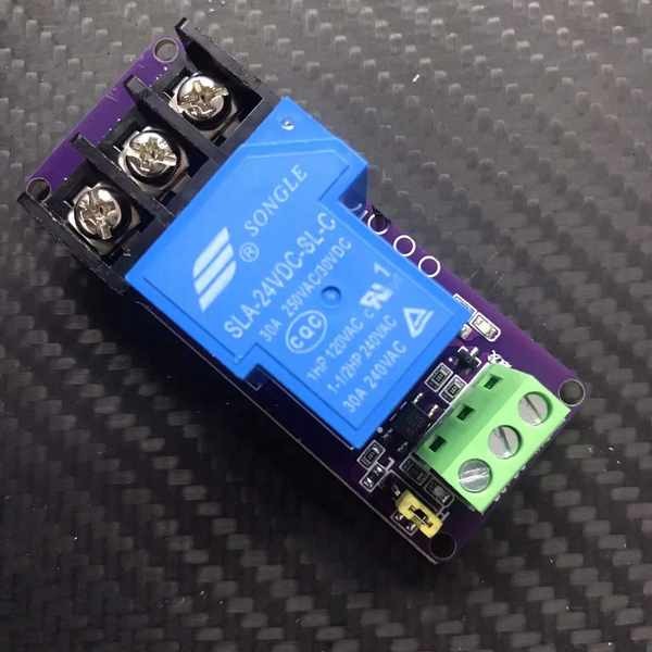 1 Channel 30A Relay Module with Optocoupler Isolation High Current ...