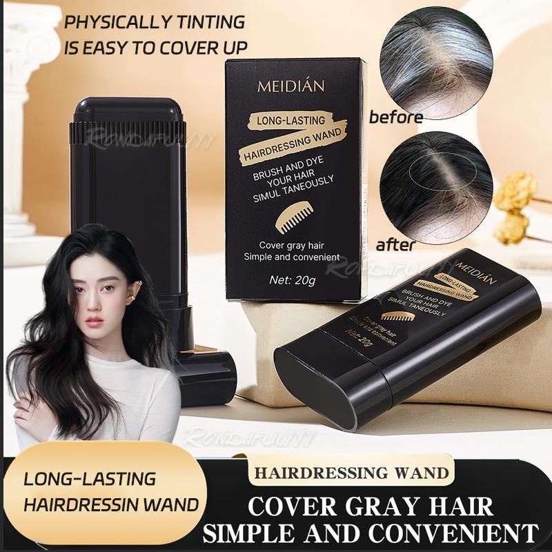 Black Hair Dye Stick Temporary Hair Dyeing Stick Waterproof and ...