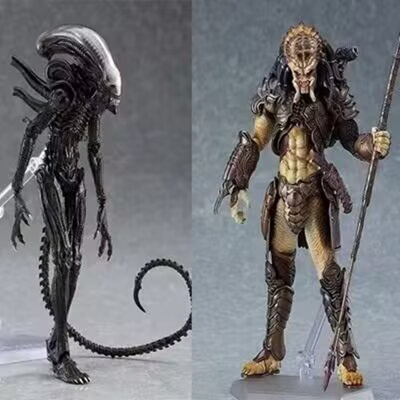 Predator 2 Figma 109 - Alien vs. Predator Takayuki Takeya Articulated ...