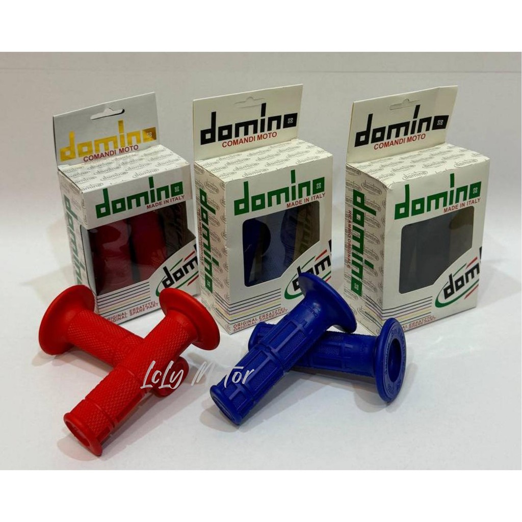 Domino Handle Grip Throttle Grip Motor Set Universal Rubber Handle Grip ...