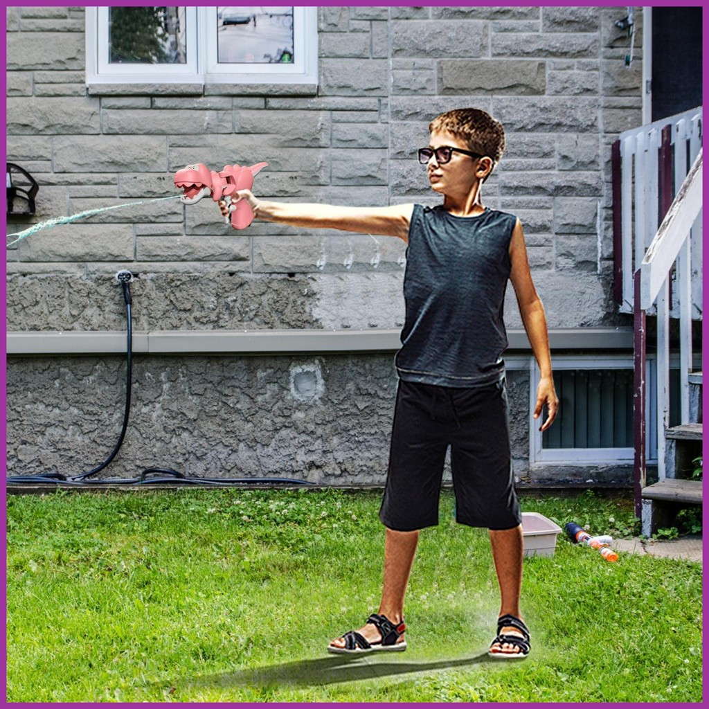 Water Squirter Small Dinosaur Water Fighting Soaker Outdoor Shooters ...