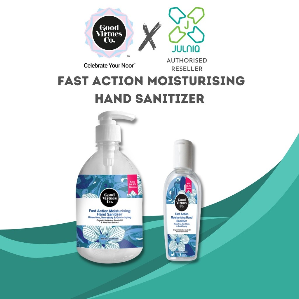 Good Virtues Co GVC Fast Action Moisturizing Hand Sanitizer Assorted Size 50ML 500ML | Shopee ...