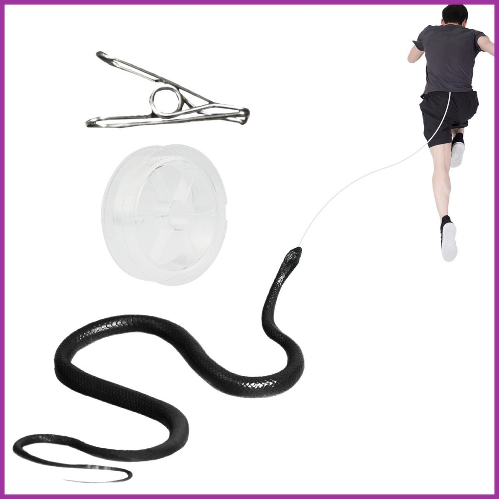 Rubber Snakes Realistic Prank Snake with String Rubber Snake with ...