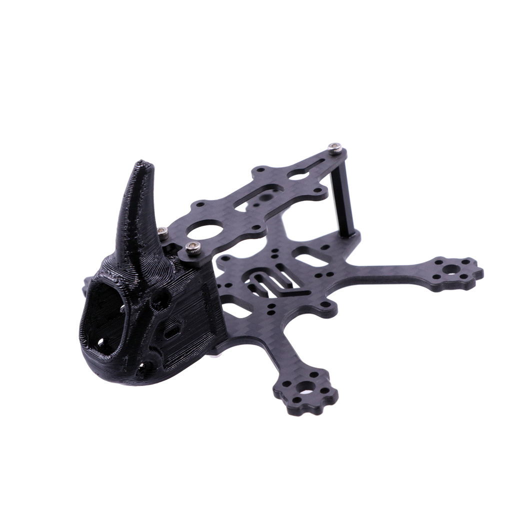 QWINOUT 3K Carbon Fiber 88mm Frame Kit 9*9MM For DJI O4 Air Unit / Nano ...