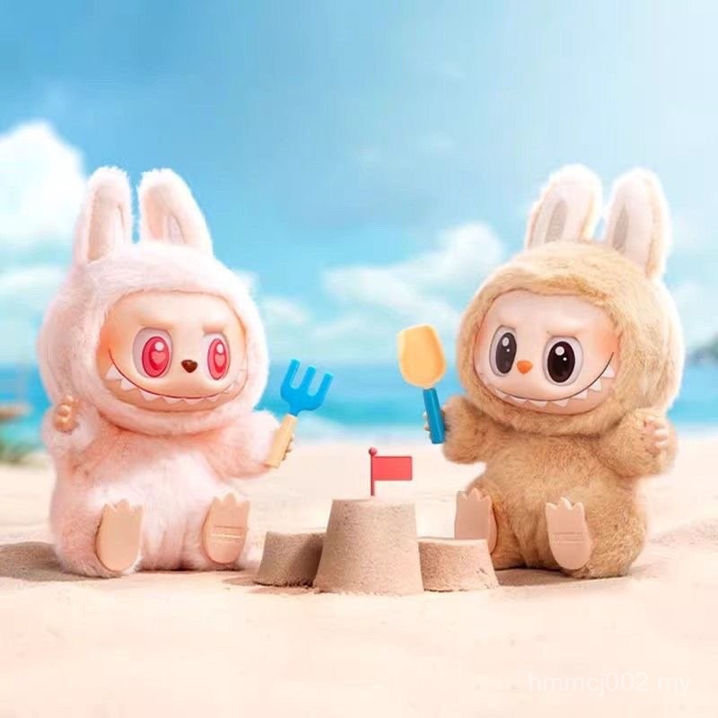 Genuine Ready Stock-Pop Mart LABUBU Sitting Party Labu Vinyl Plush ...
