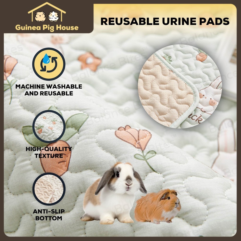 Balance Bites Diaper Pad Rabbit Guinea Pig Cat Dog Outdoor Indoor ...