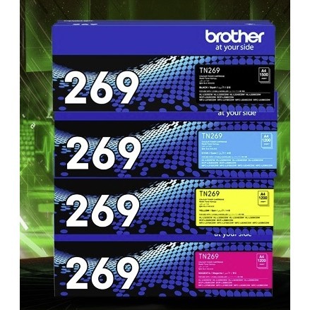 Brother TN269 TN-269 TN-269NK 269 TN269BK TN269C TN269M TN269Y TN269XLBK TN269XLC TN269XLM ...