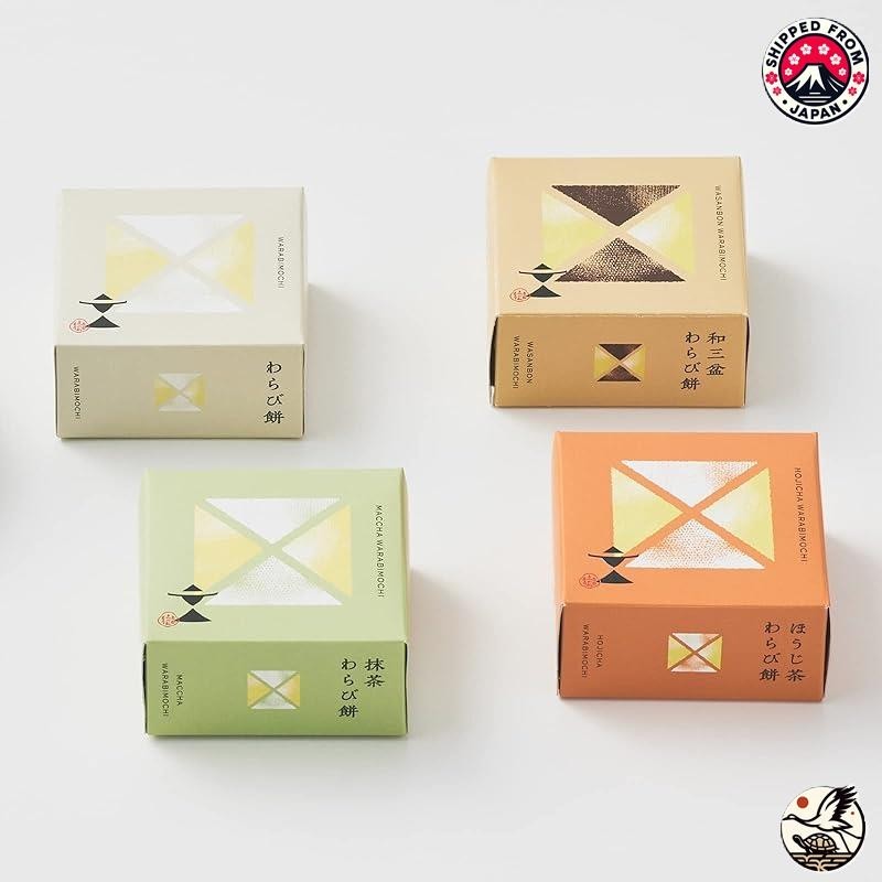 [888 from Japan] Waranosukejateiya Warabi Mochi assorted (Warabi ...