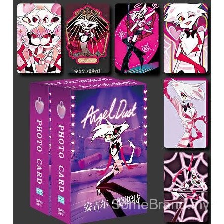 Hazbin Hotel Angel Dust Laser LOMO Card 55pcs Surroundings Of Small ...