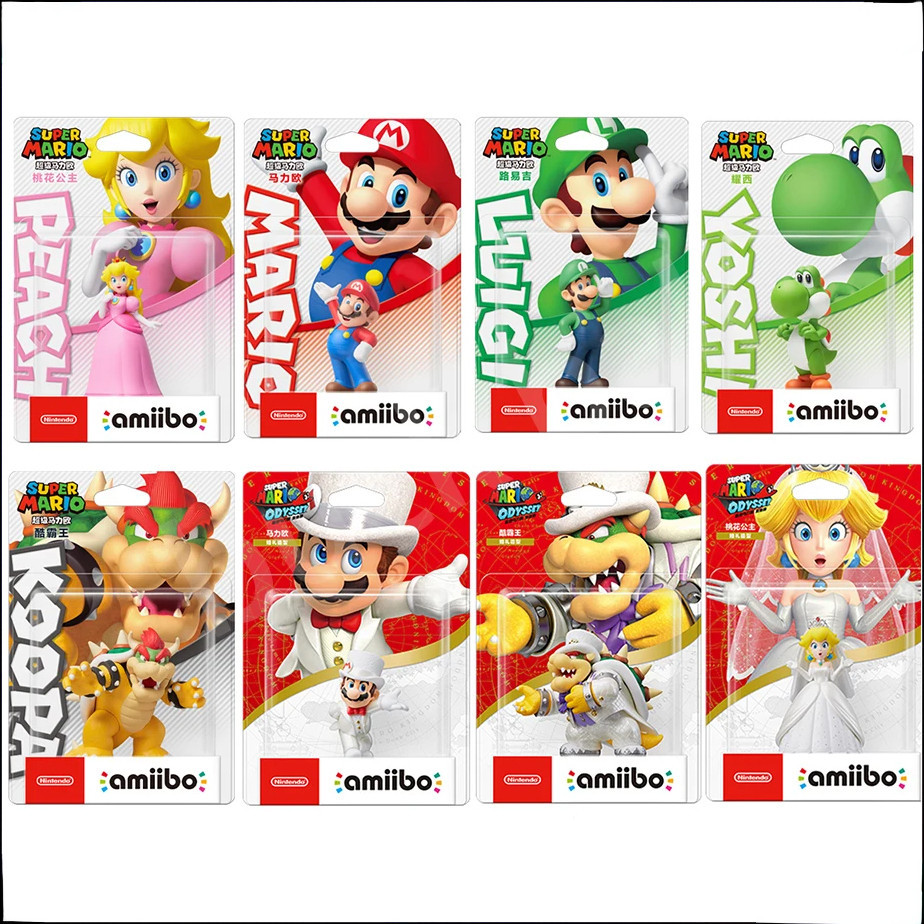 Amiibo Super Mario Odyssey Mario/Peach/KOOPA/ Daisy/Luigi/Rosalina ...